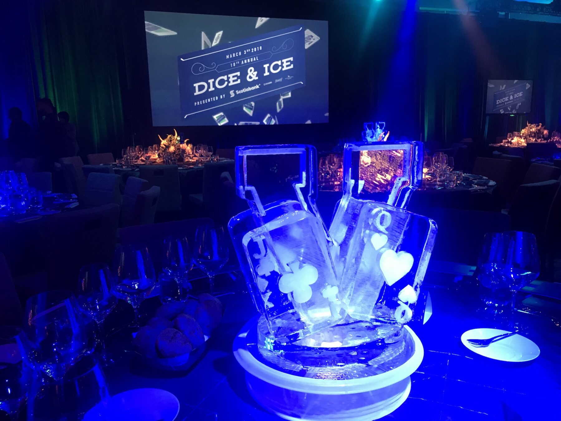 2018 Dice and Ice Gala | Audio Visual Rentals | Proshow Audiovisual